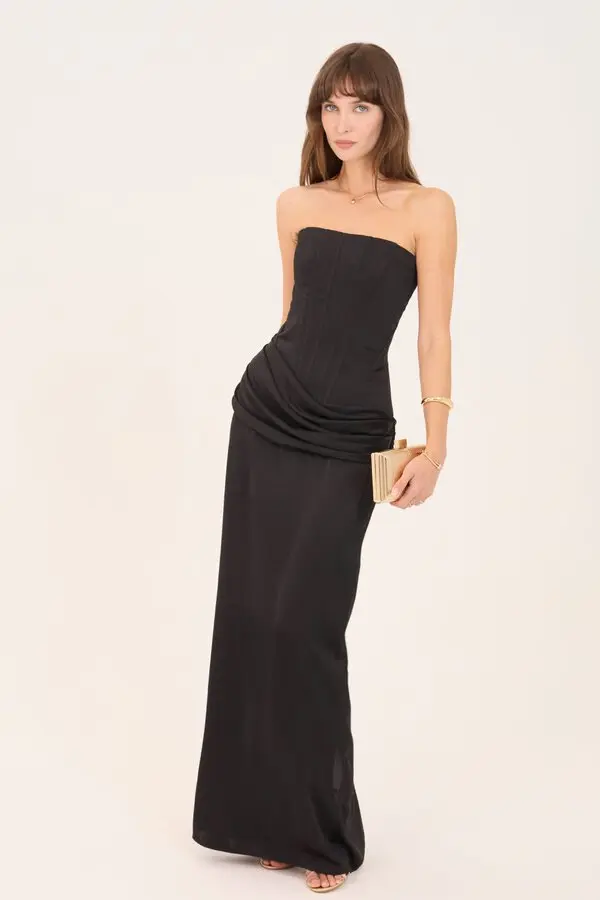 Amanda Uprichard Rue Gown - Black