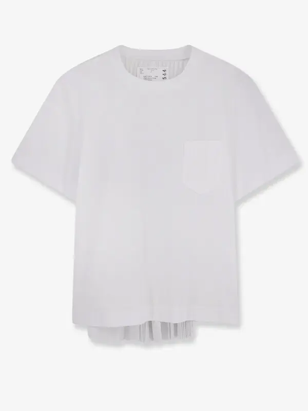 Sacai Cotton And Polyester T-shirt