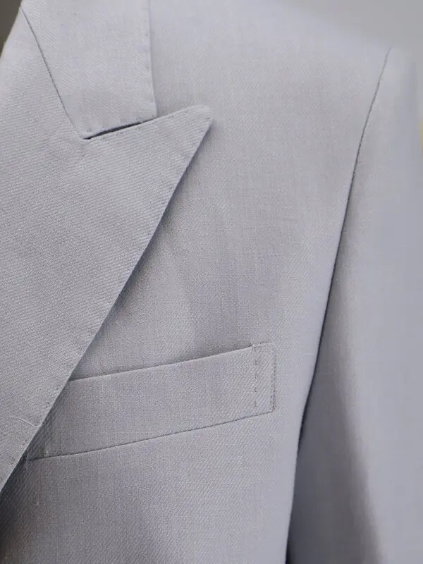 Tagliatore Jasmine Linen Suit - Grey