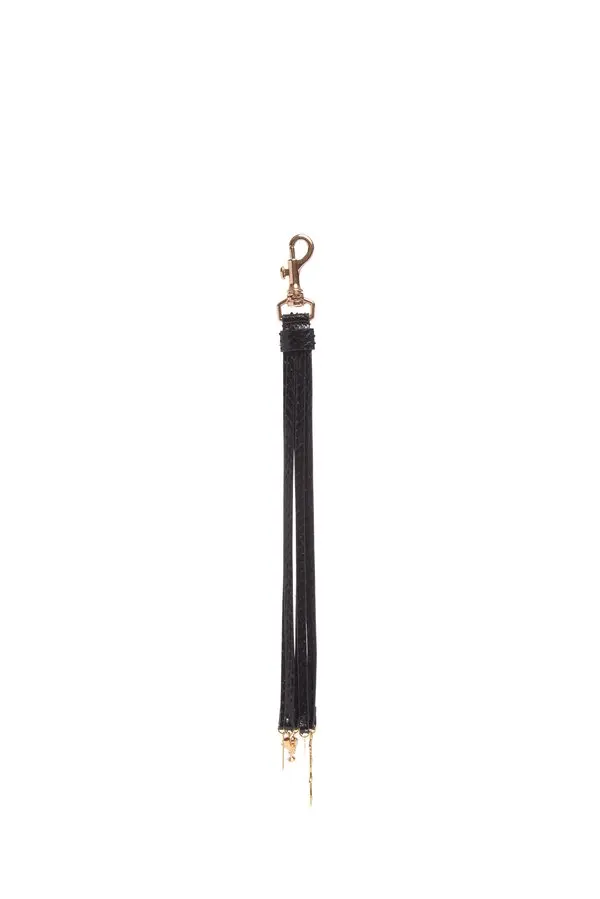 Gabriela Hearst Leonora Snakeskin Charm - Black