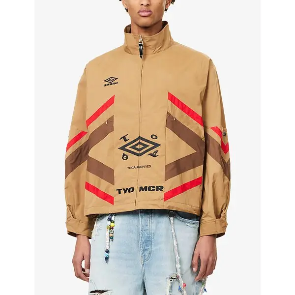 TOGA VIRILIS X Umbro Embroidered Shell Track Jacket