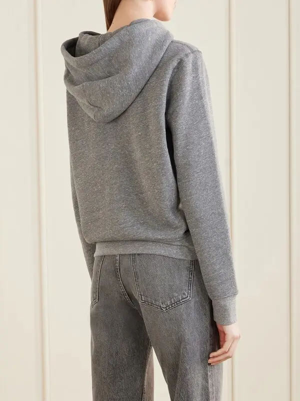 NILI LOTAN Callie Hooded Zip-up Sweater