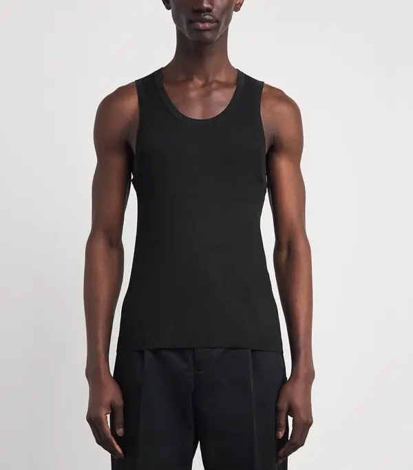 Simkhai Elikai Ribbed Cotton Tank Top