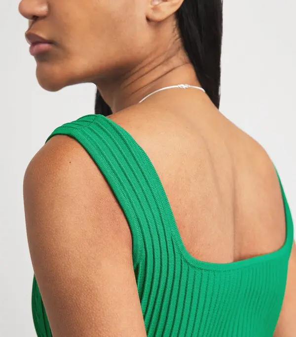 Maje Knitted Skater Mini Dress