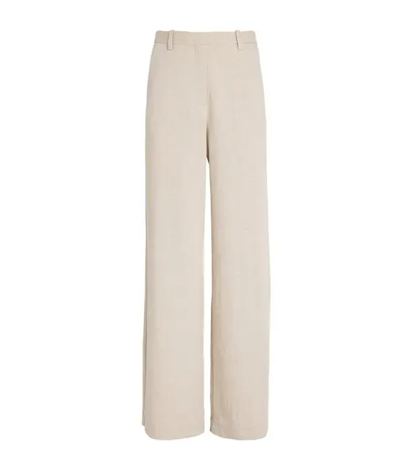 Maje Tailored Wide-leg Trousers
