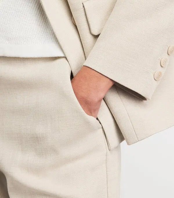 Maje Tailored Wide-leg Trousers