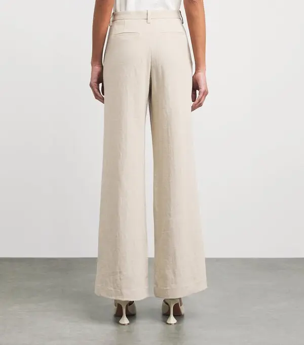 Maje Tailored Wide-leg Trousers