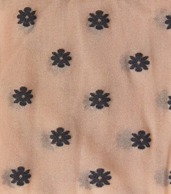 Wolford Daisy Mid-calf Socks - Beige