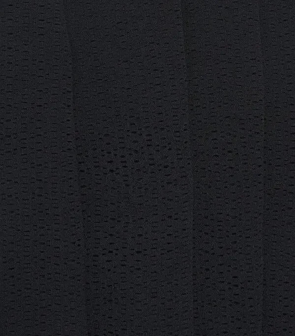 Wolford Daisy Net Fitted Midi Skirt - Black