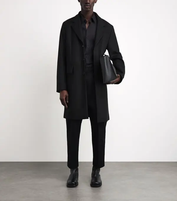 Sandro Wool-blend Tailored Coat