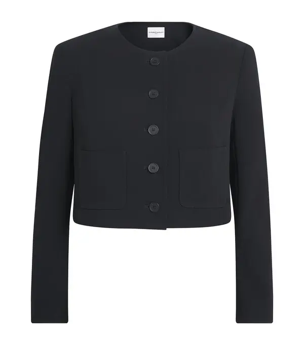 Claudie Pierlot Round-neck Relaxed Jacket