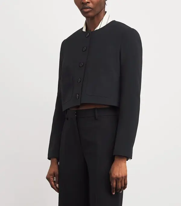 Claudie Pierlot Round-neck Relaxed Jacket