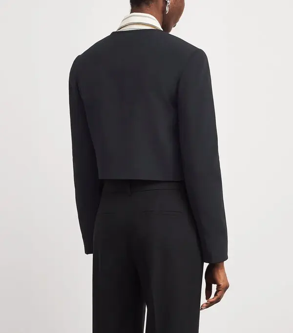 Claudie Pierlot Round-neck Relaxed Jacket