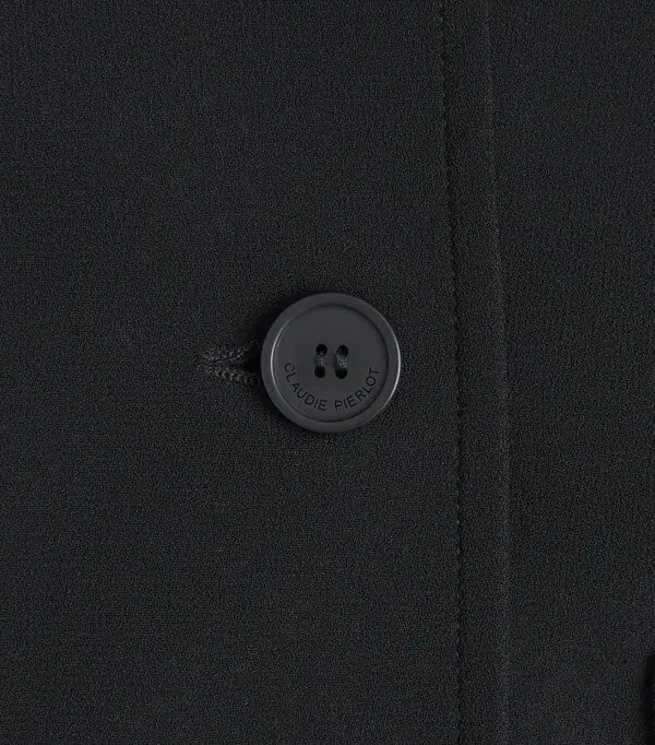 Claudie Pierlot Round-neck Relaxed Jacket