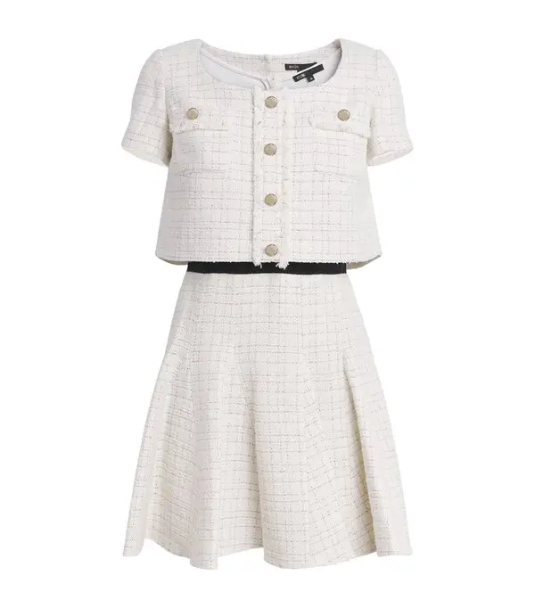 Maje Tweed Mini Dress