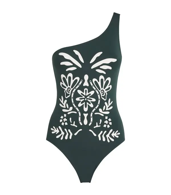 ERES Floral Gemme One-piece Swimsuit - Green
