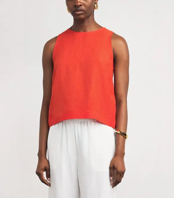 ERES Linen Ravie Blouse - Red