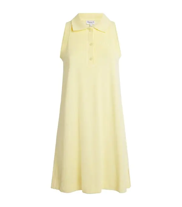 Hunza G Towelling Mini Dress - Yellow