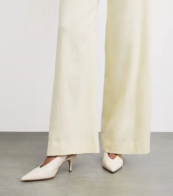 Maje Tailored Wide-leg Trousers