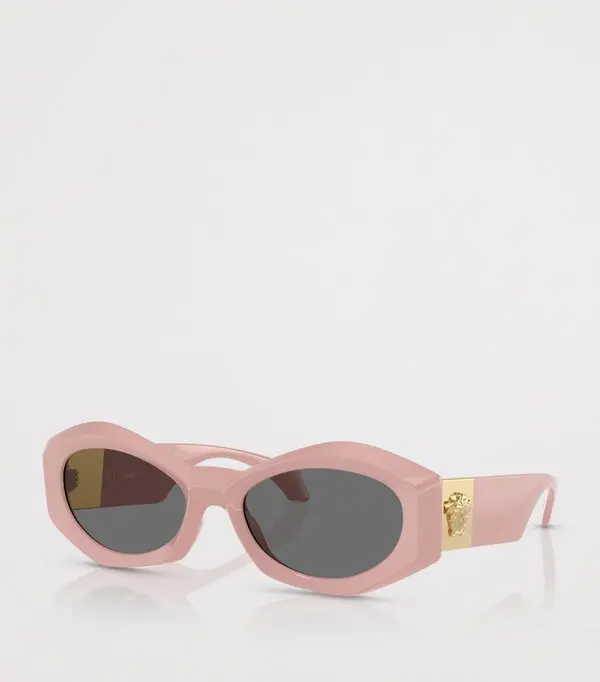 Versace Acetate Irregular Sunglasses - Pink
