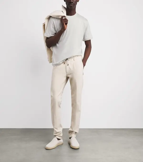 Eleventy Cotton-modal T-shirt