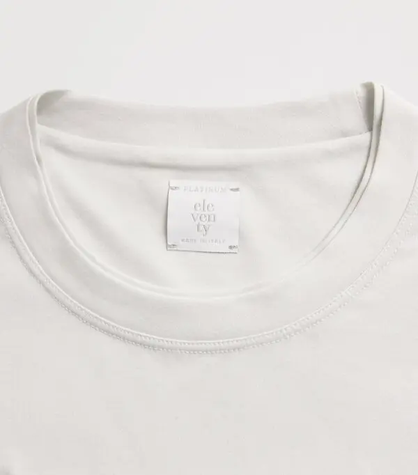 Eleventy Cotton-modal T-shirt
