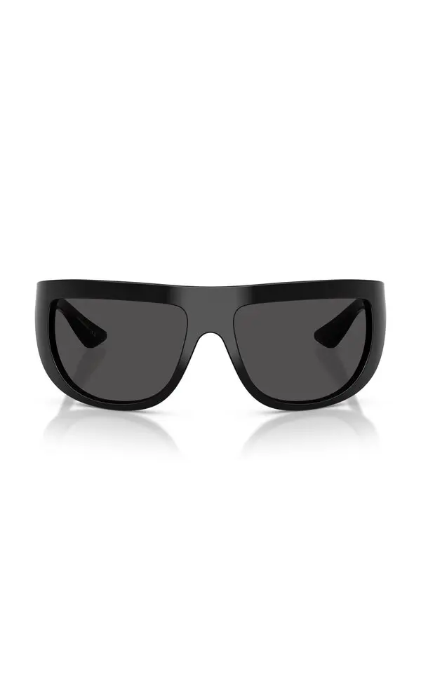 Khaite X Oliver Peoples 1974c Mask Sunglasses - Black