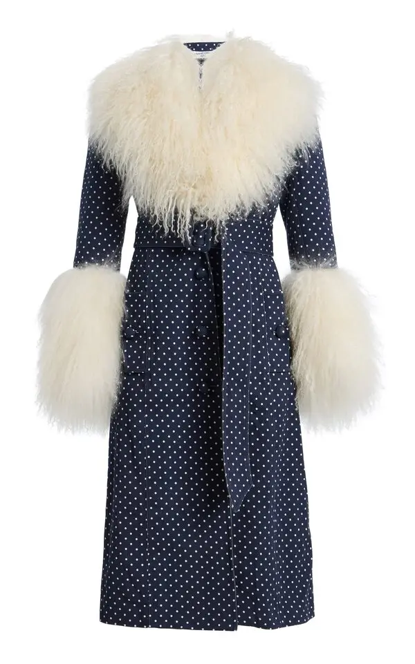 Françoise Fur Trimmed Cotton Coat