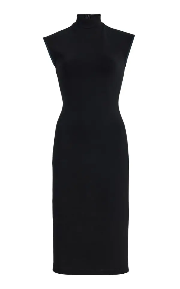 Françoise Wila Midi Dress - Black