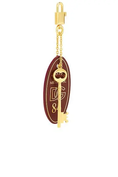 Dolce & Gabbana Leather Key Ring