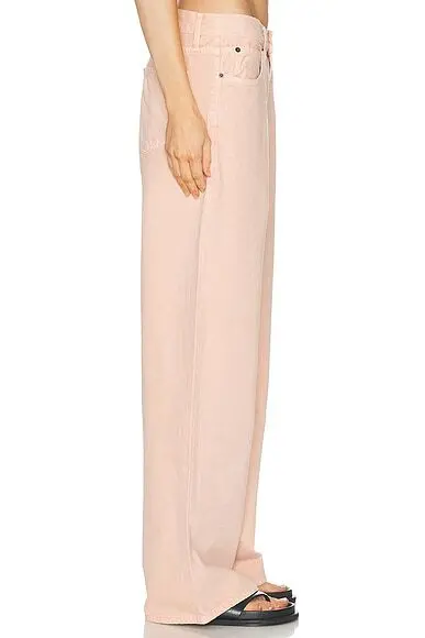 SLVRLAKE Mica Wide Leg Jeans - Desert Rose