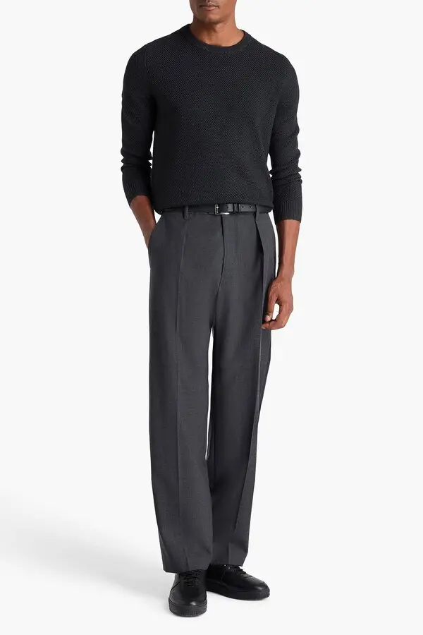 Sandro Twill Pants - Dark Gray