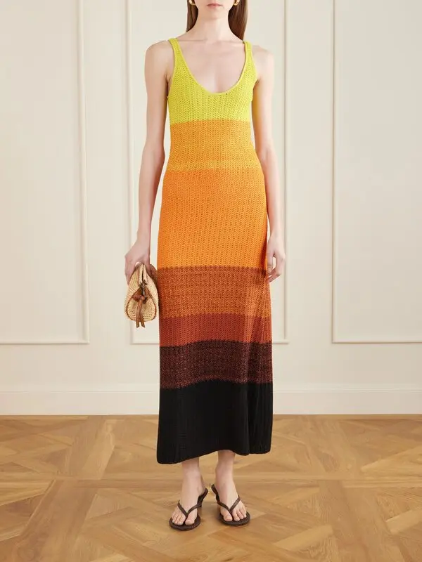 Escvdo Huaral Cotton Maxi Dress
