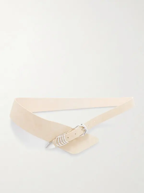 DEHANCHE Alcott Suede Belt - Brown