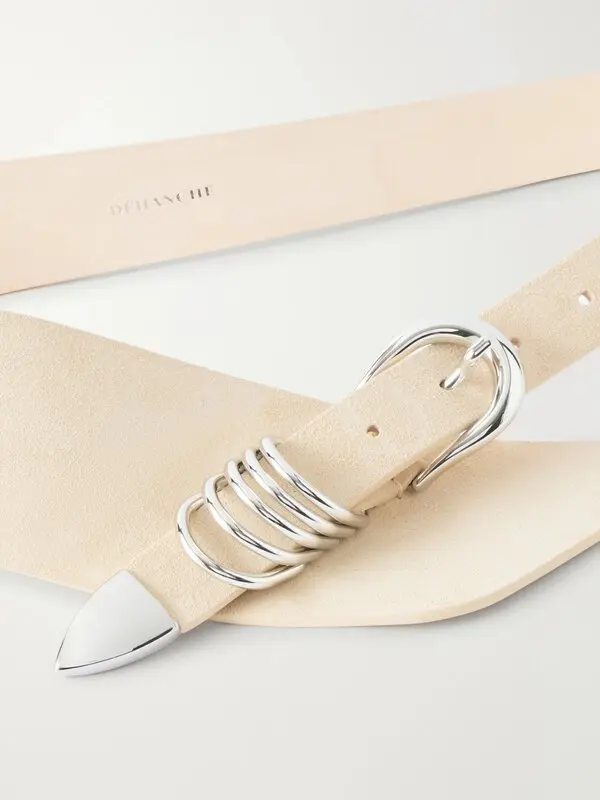 DEHANCHE Alcott Suede Belt - Brown