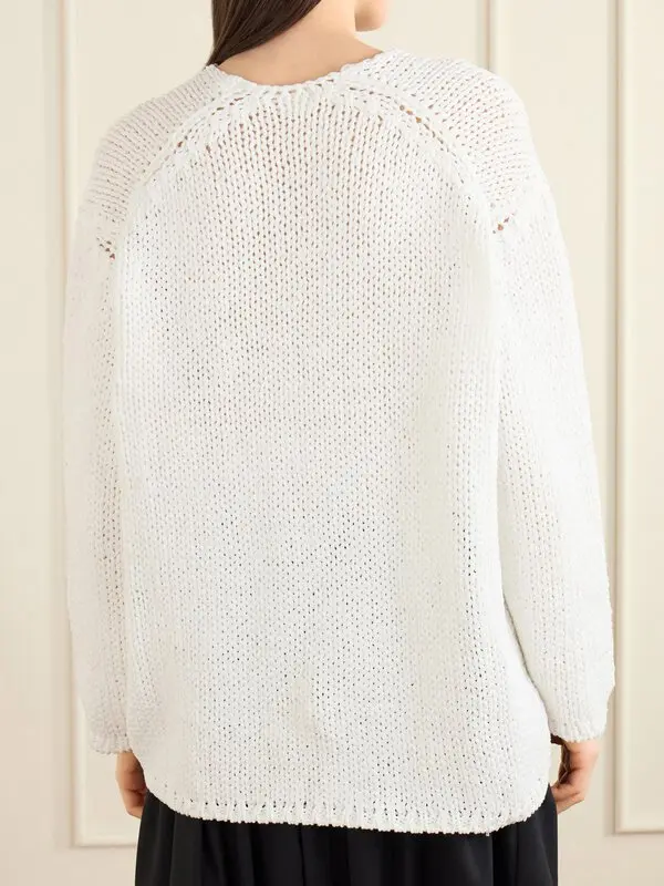 Comme Des Garçons Knitted Relaxed Fit Sweater