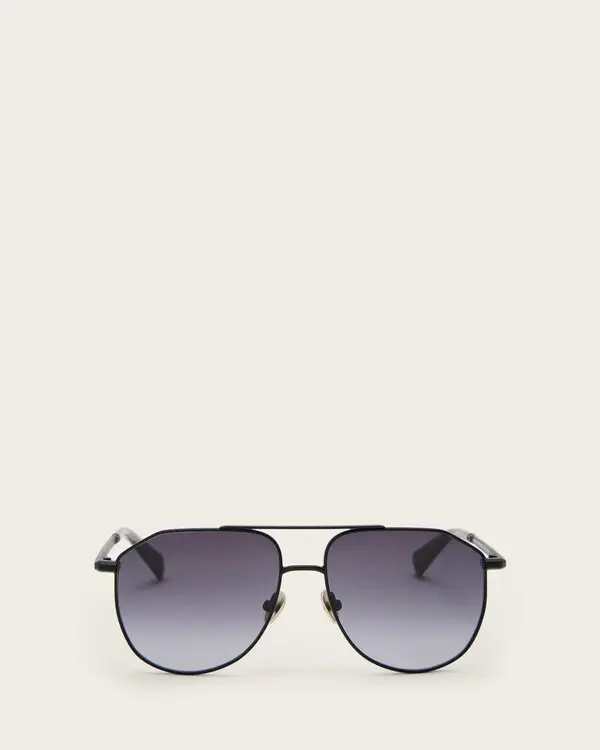 ALLSAINTS Aviator Sunglasses - Black