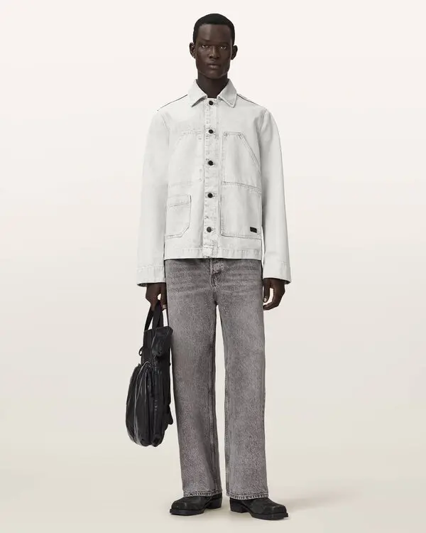ALLSAINTS Mukesh Relaxed-fit Denim Shacket