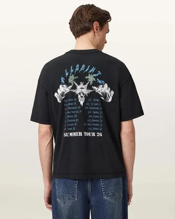 ALLSAINTS Palm Ripper Short Sleeve Graphic T-shirt