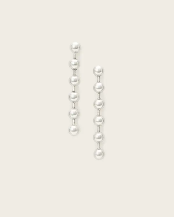 ALLSAINTS Ebby Linear Drop Earrings With Post Back