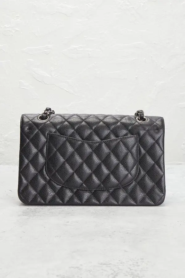 Chanel Caviar Medium Classic Double Flap Bag - Black