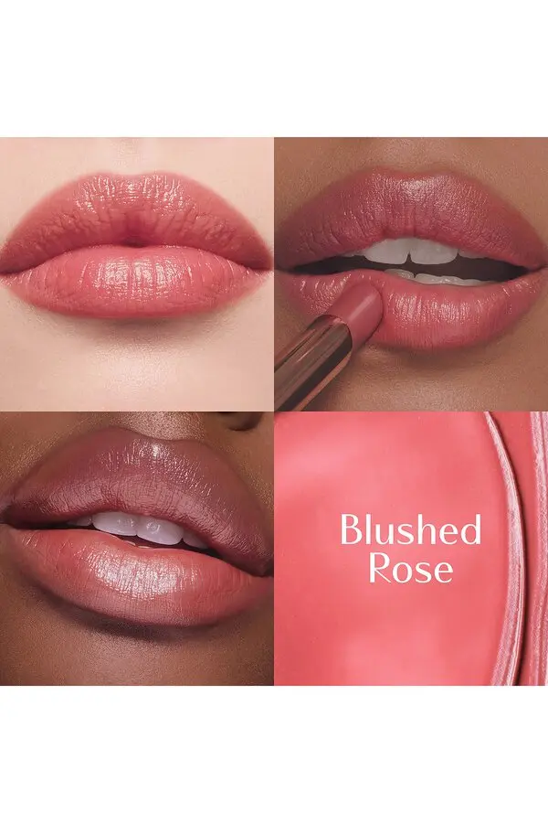 Charlotte Tilbury Pillow Talk Long Lasting Blush Balm Sheer Lip Tint In Pink - Blushed Rose