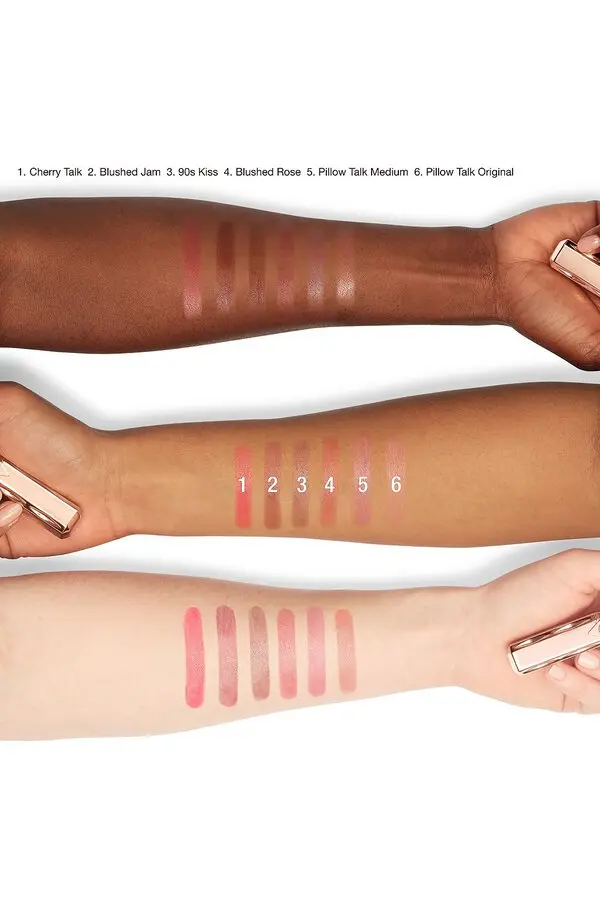 Charlotte Tilbury Long Lasting Blush Balm Sheer Lip Tint In Nude - Pillow Talk