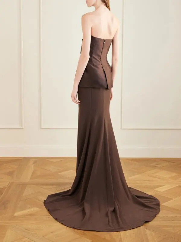 Solace London Alia Gathered Gown