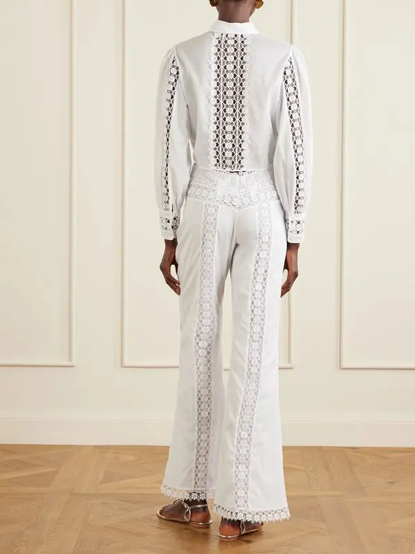 Charo Ruiz Ibiza Devi Cotton-blend Shirt