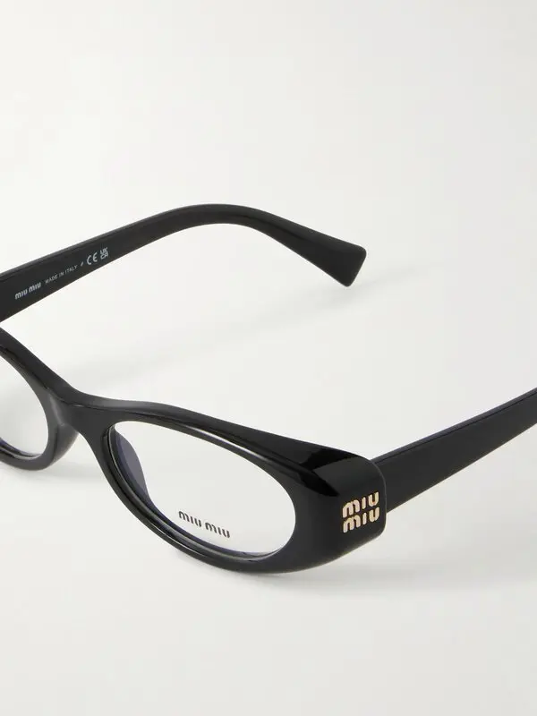 Miu Miu Cat-eye Acetate Optical Eyeglasses