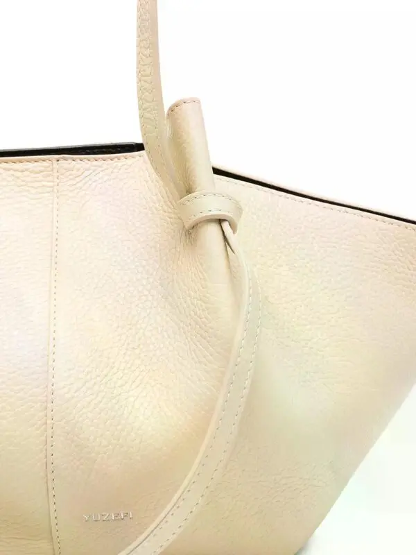 Yuzefi Mochi Knot-detail Tote Bag - Neutrals