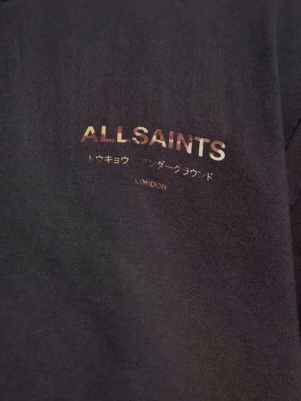 ALLSAINTS Underground Cotton T-shirt - Black