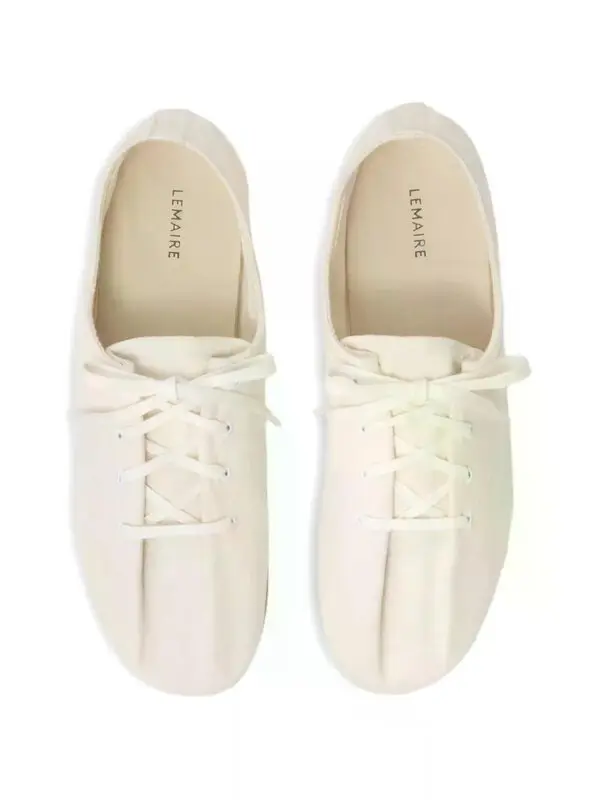LEMAIRE Souris Cotton Canvas Derby Trainers