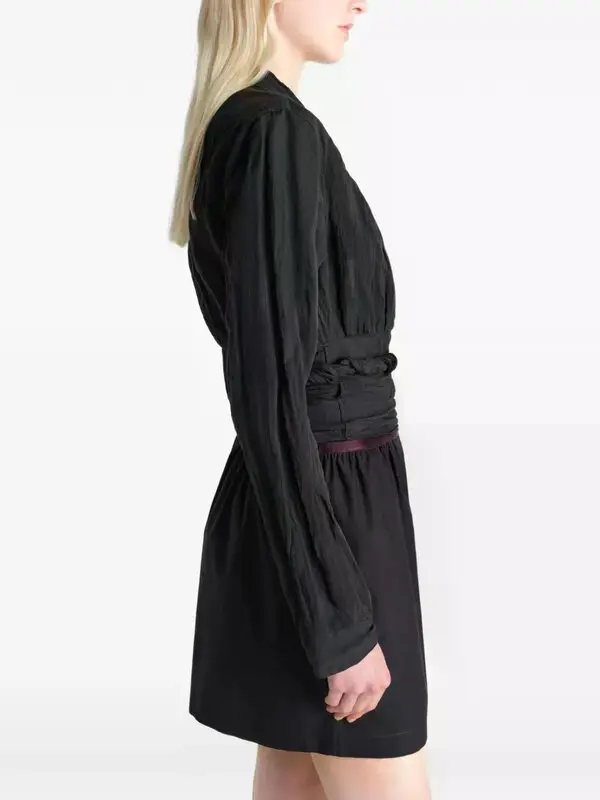 LEMAIRE V-neck Long-sleeve Top